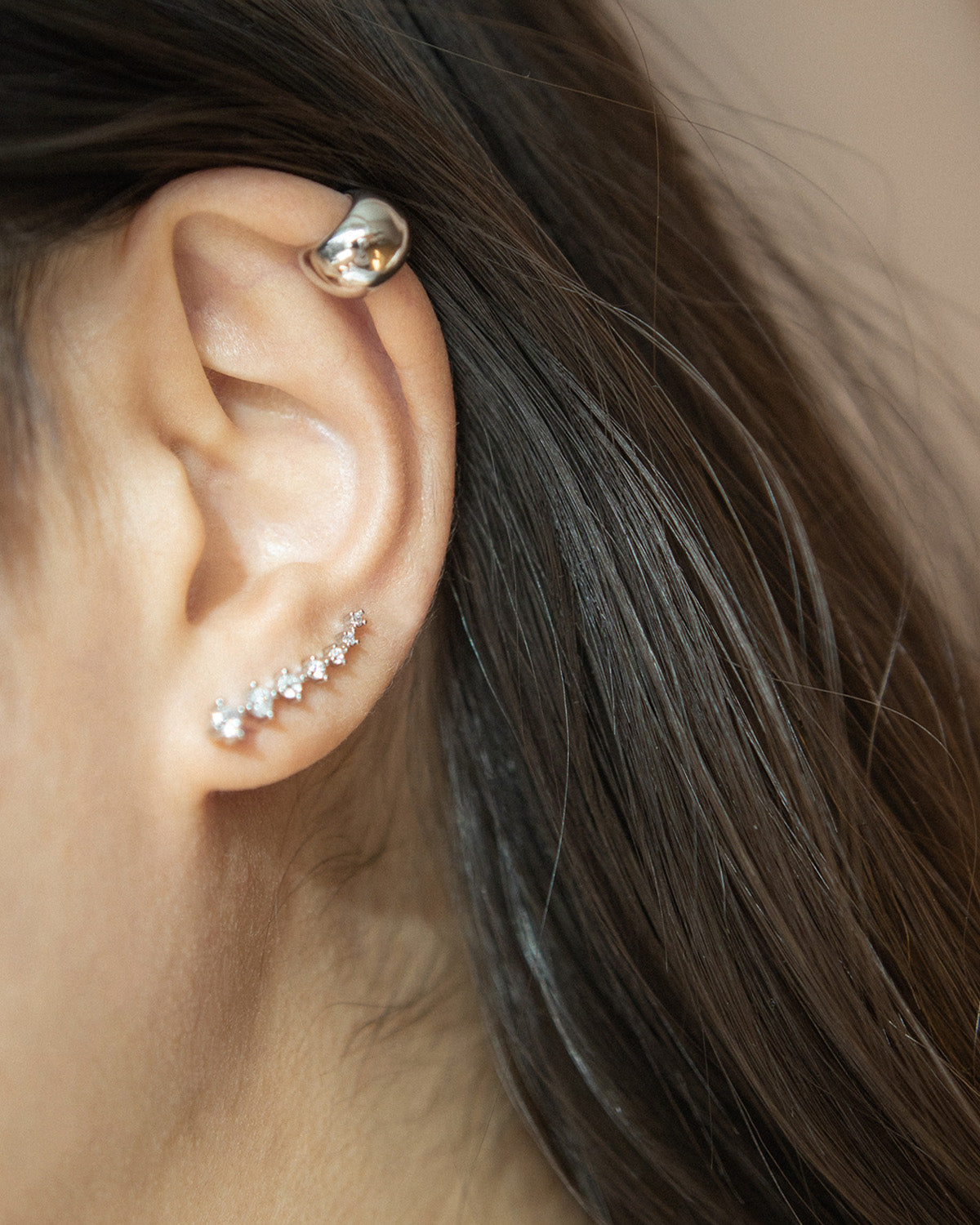 ear cuffs silver