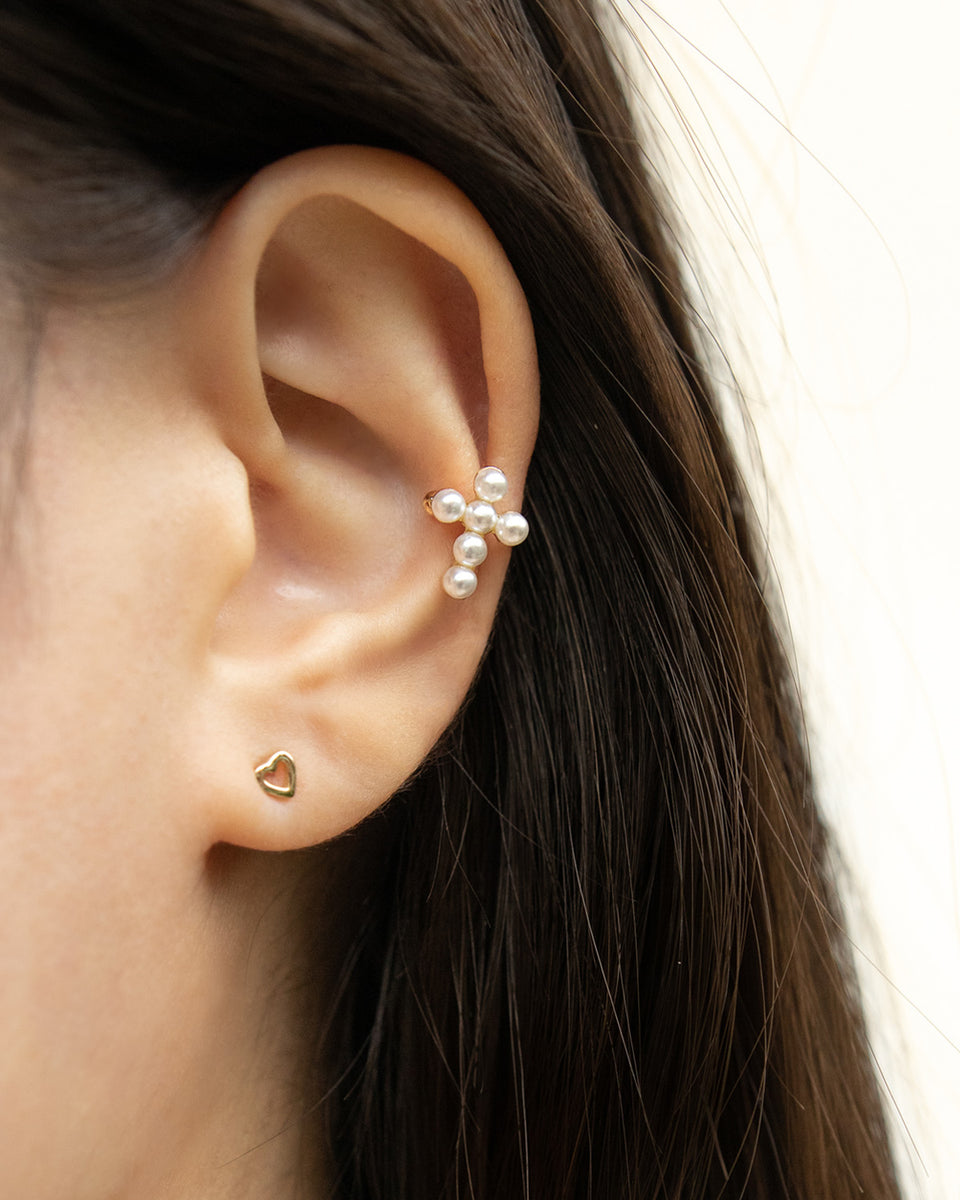 ROMAN Pearl Ear Cuff– The Hexad