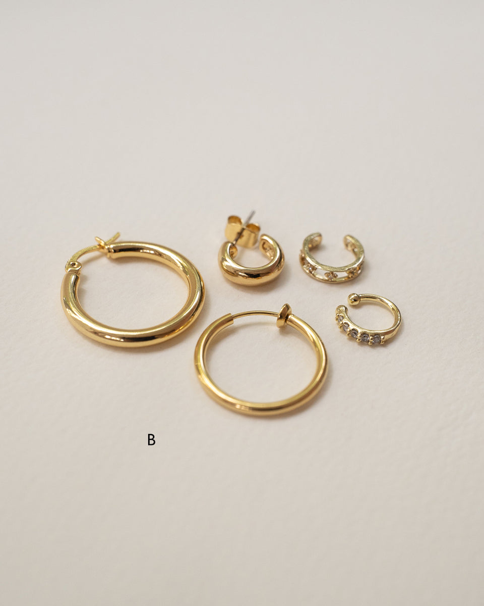 [Sample Sale] Ear Party Set of 5– The Hexad